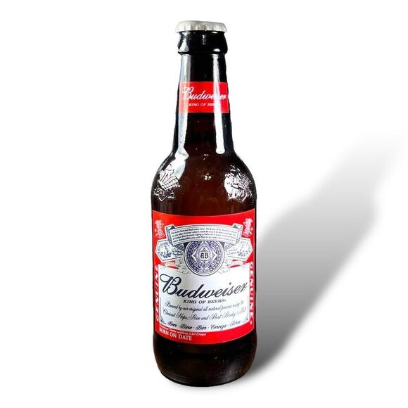 Budweiser | Dining | Budweiser Oversized 5 Display Large Glass Beer ...